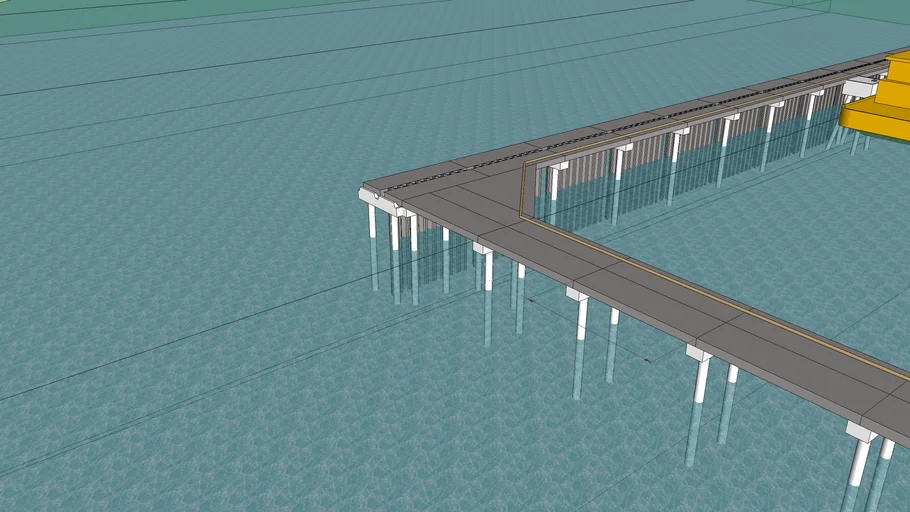 Mokomuko Jetty | 3D Warehouse