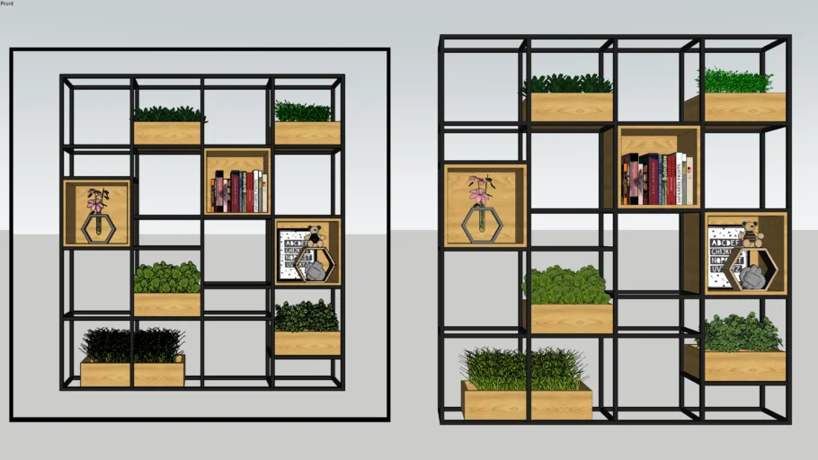 decorative iron frame | 3D Warehouse