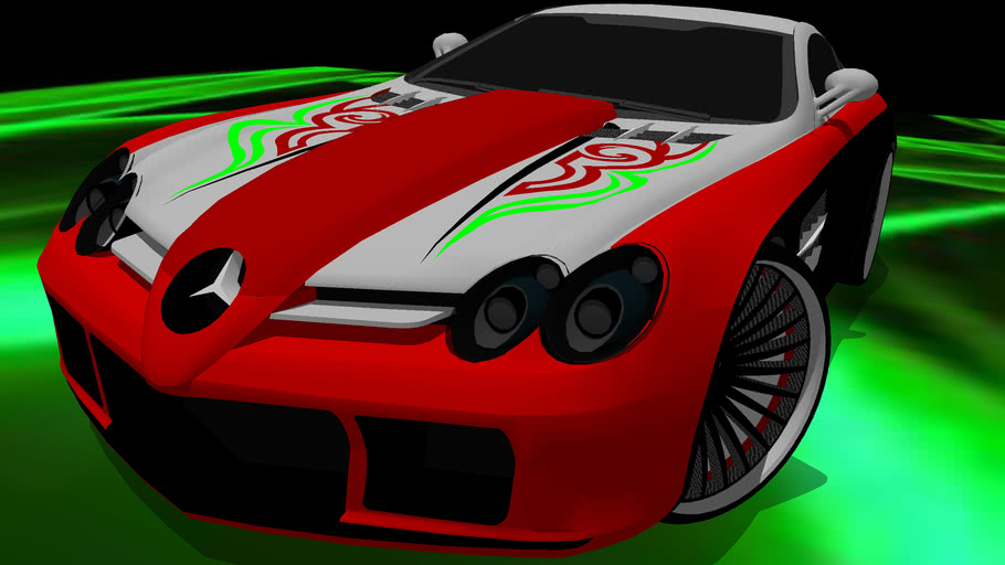 Modified Mercedes SLR McLaren | 3D Warehouse