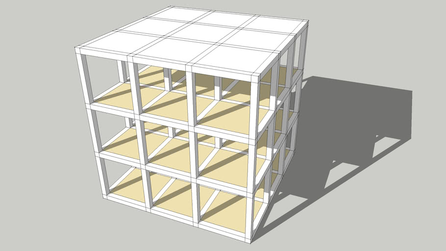3x3x3 grid | 3D Warehouse