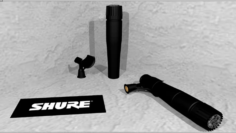 Shure SM57 | 3D Warehouse