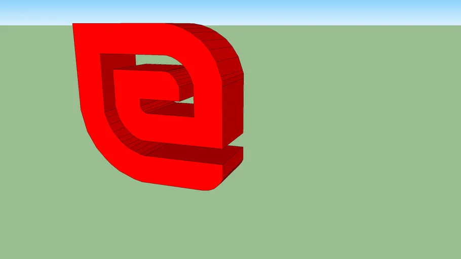 Events.nl logo 3d | 3D Warehouse