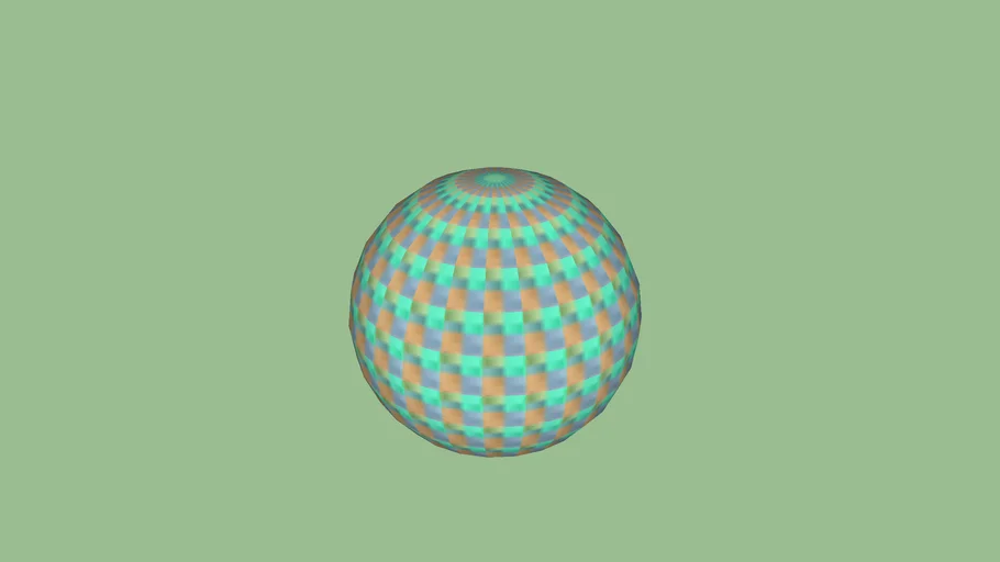 Rainbow Sphere | 3D Warehouse