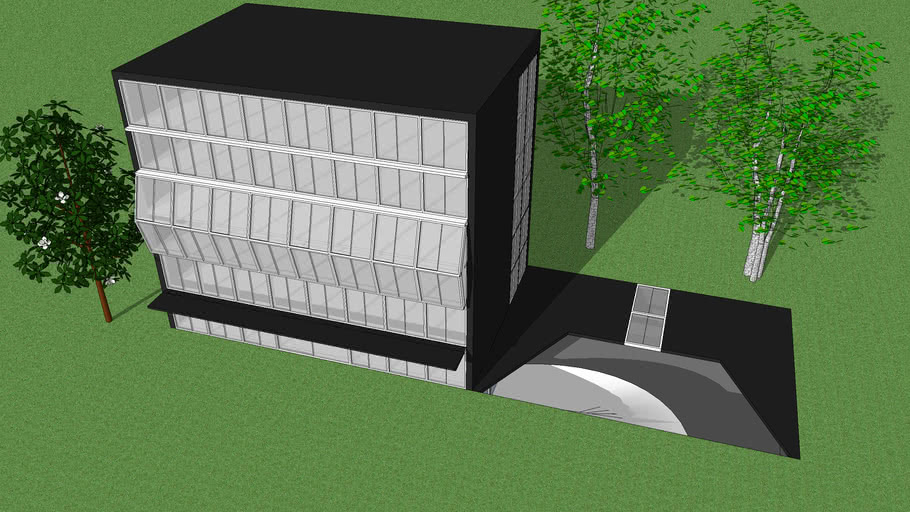 Office Building 6 floors | 3D Warehouse