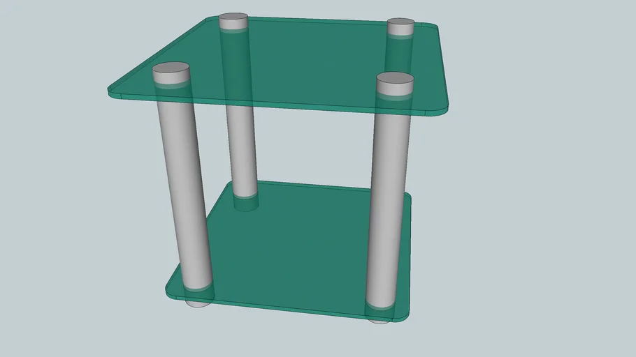 Glass Side Table / Stand | 3D Warehouse