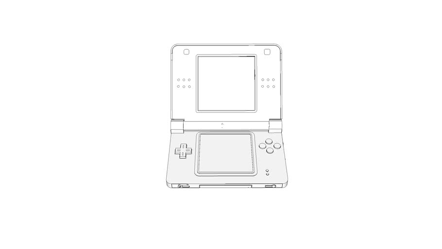 Nintendo DS Lite | 3D Warehouse