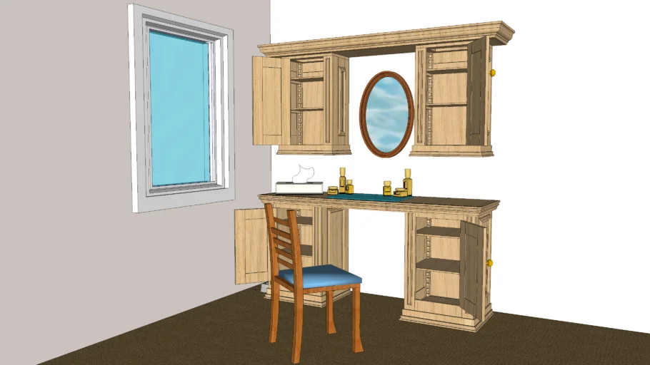 Make up Cabinet | 3D Warehouse