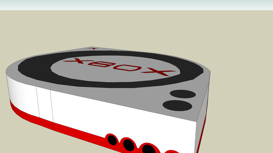 Xbox_720_Red. | 3D Warehouse
