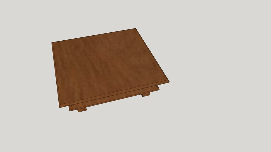 Low Table | 3D Warehouse