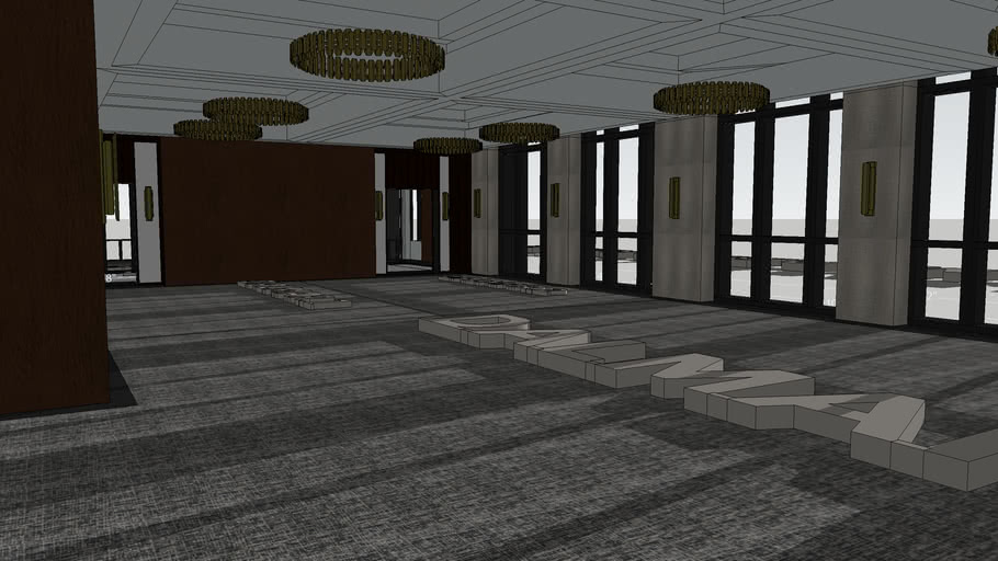 The Dalmar Ballroom | 3D Warehouse