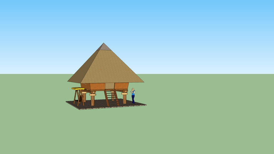 Ifugao House 2 | 3D Warehouse