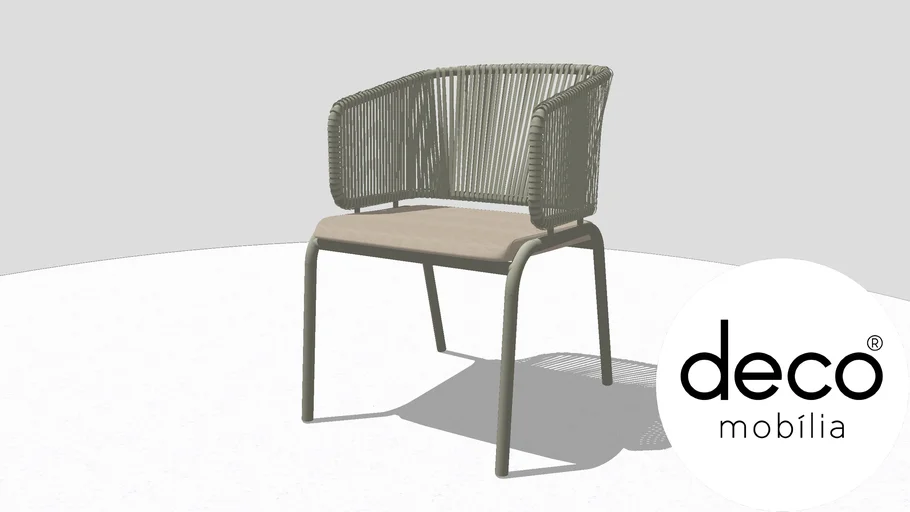 Cadeira Outdoor 282 DM | 3D Warehouse