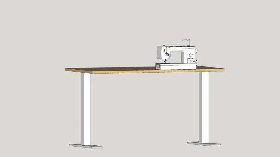 Craft/Sewing Table | 3D Warehouse