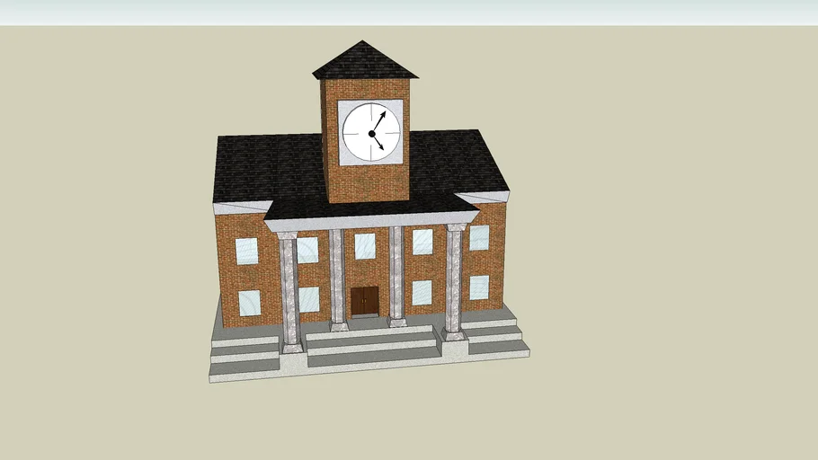 Clocktower | 3D Warehouse