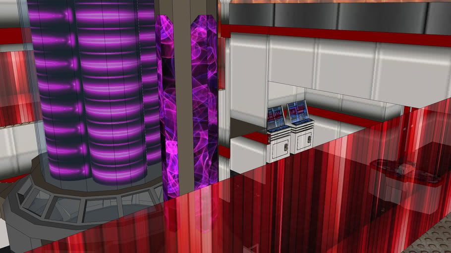 Akira Class Main Engineering | 3D Warehouse