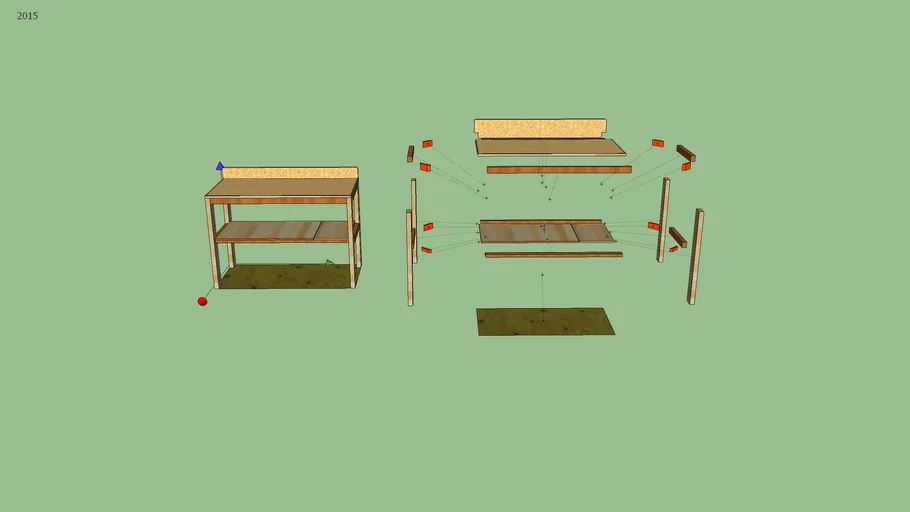 WorkBench | 3D Warehouse