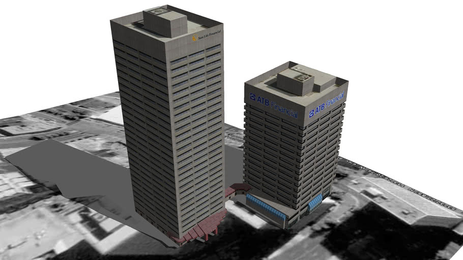 Sunlife Place and ATB Place | 3D Warehouse