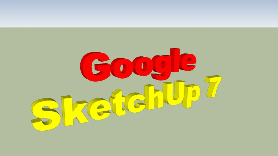 Google SketchUp 7 | 3D Warehouse