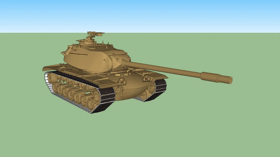 M103 Heavy Tank | 3D Warehouse