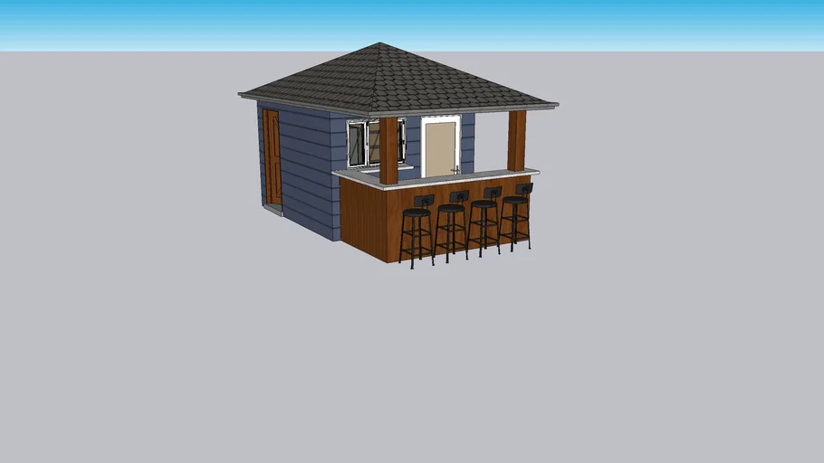 Pool Cabana | 3D Warehouse