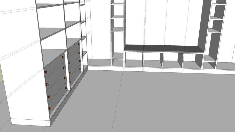 Dressing Room Cabinet | 3D Warehouse