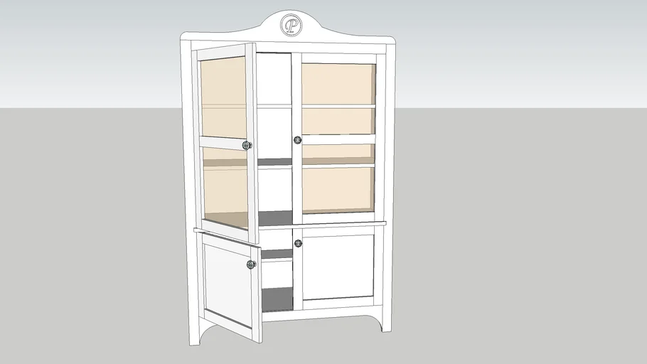 Wood pie safe | 3D Warehouse