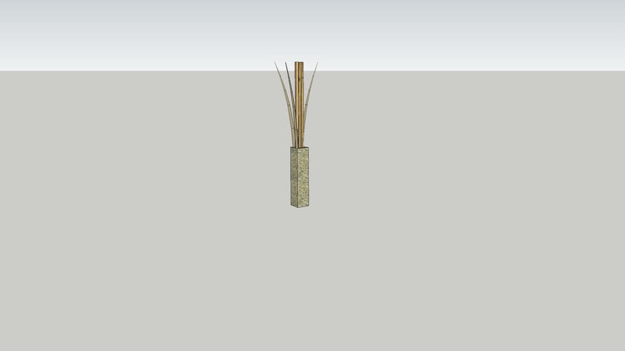 Bamboo column | 3D Warehouse