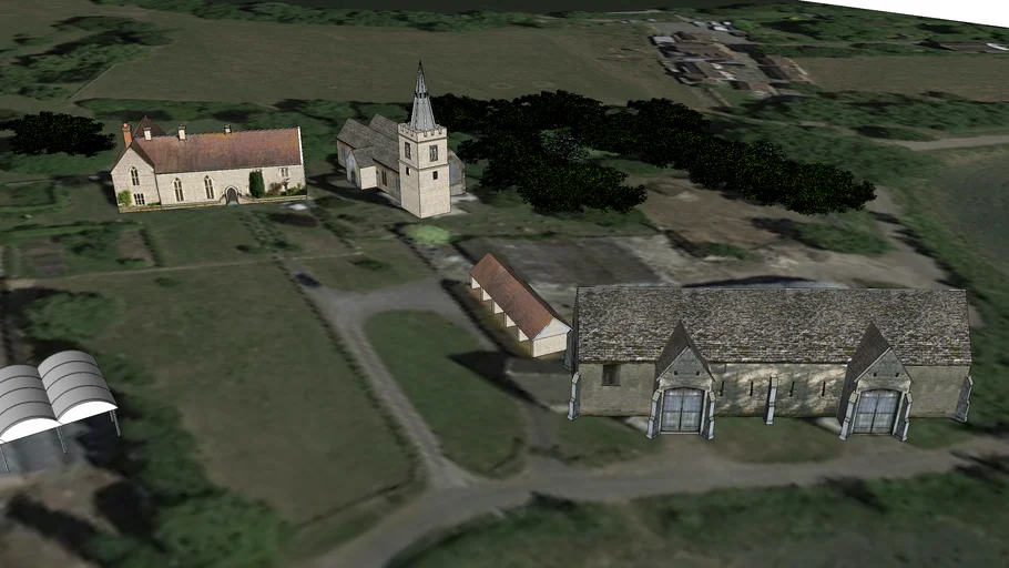 Ashleworth Tithe Barn | 3D Warehouse