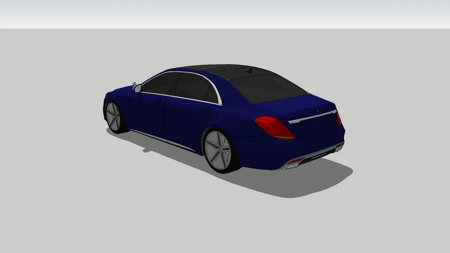 MERCEDES-BENZ 2013 S CLASS W222 S550 | 3D Warehouse