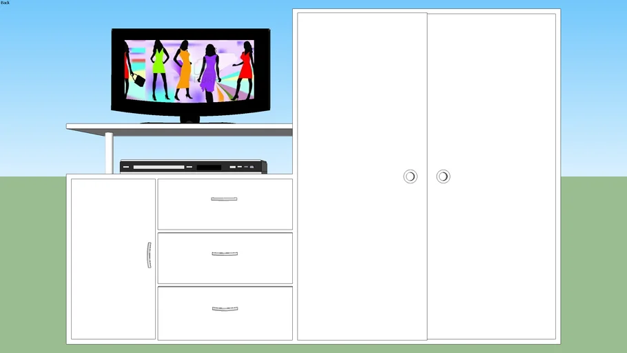 mueble modular | 3D Warehouse