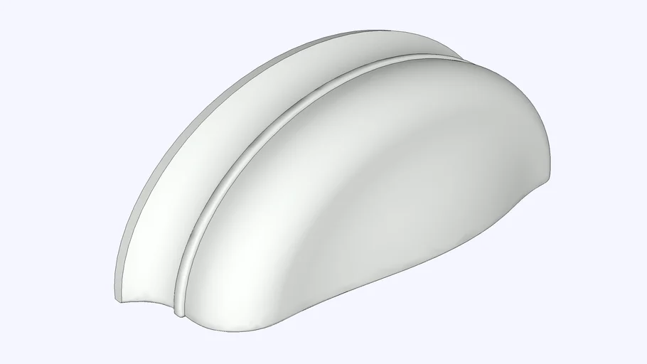 Fuller Cup Pull 3-3/4 Inch (96mm) Center to Center by Belwith Keeler ...