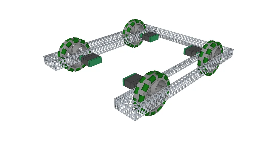 Vex Basic U-Chassis | 3D Warehouse
