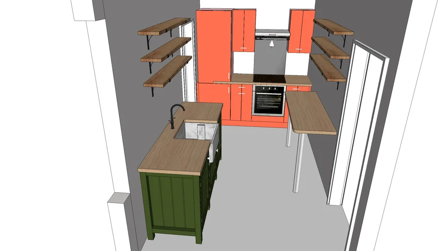 Emery Kitchen | 3D Warehouse