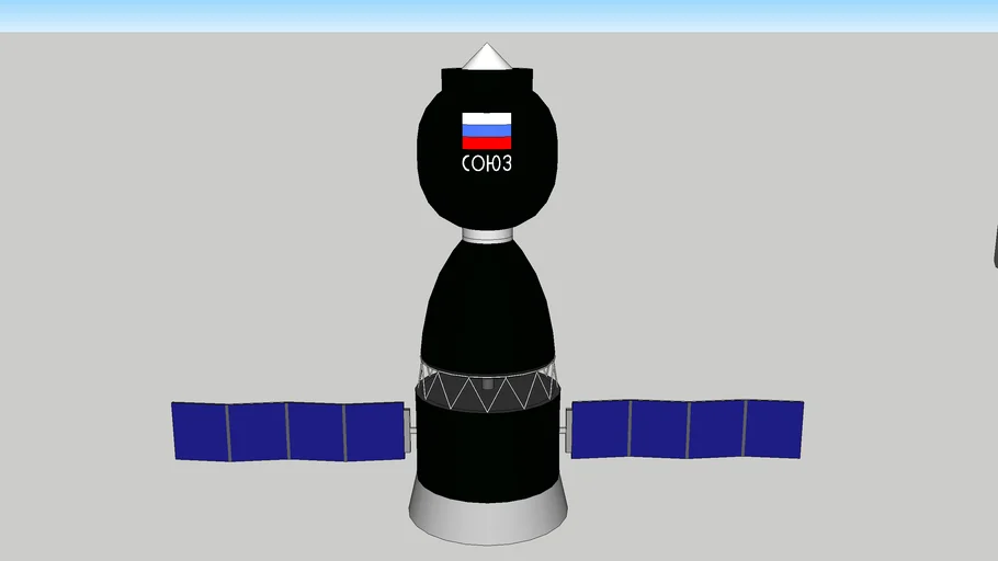 Opsek Russian space station | 3D Warehouse