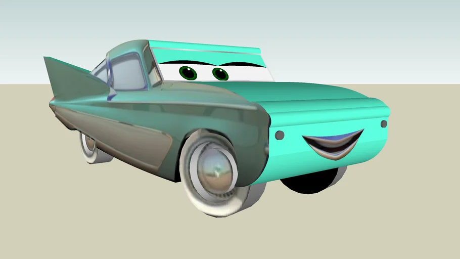Flo from Cars, 2008 model | 3D Warehouse