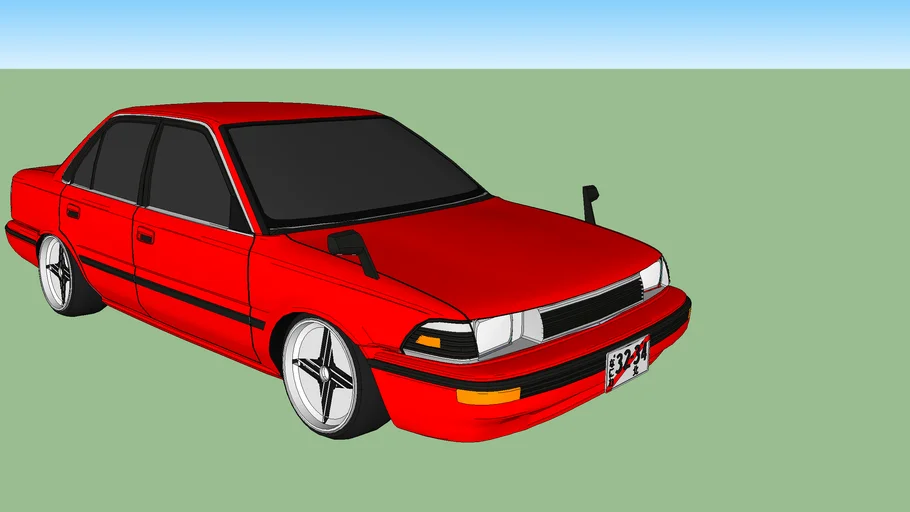 Toyota Corolla AE92 | 3D Warehouse