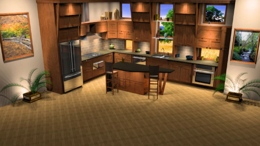 KraftMaid Kitchen By RAWTEE | 3D Warehouse