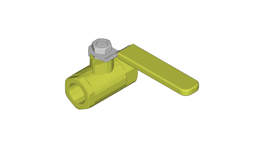 3/4' ball valve | 3D Warehouse