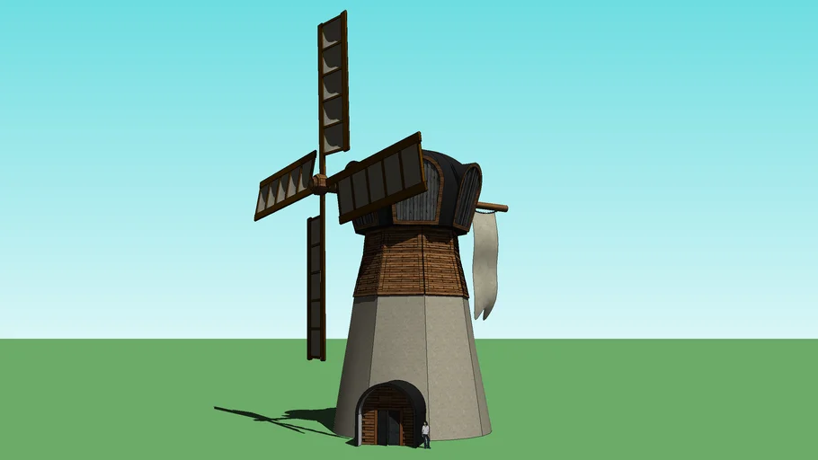 A simple windmill | 3D Warehouse