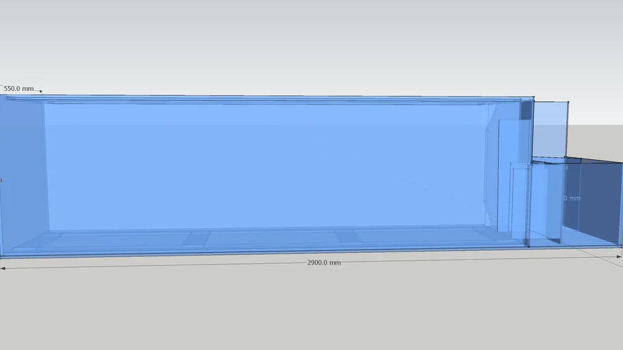 aquarium with sump | 3D Warehouse