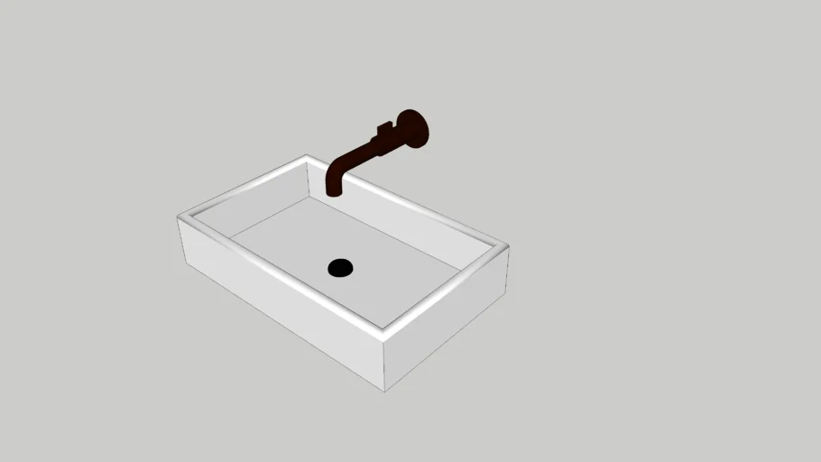 Lavamanos + Grifo | 3D Warehouse