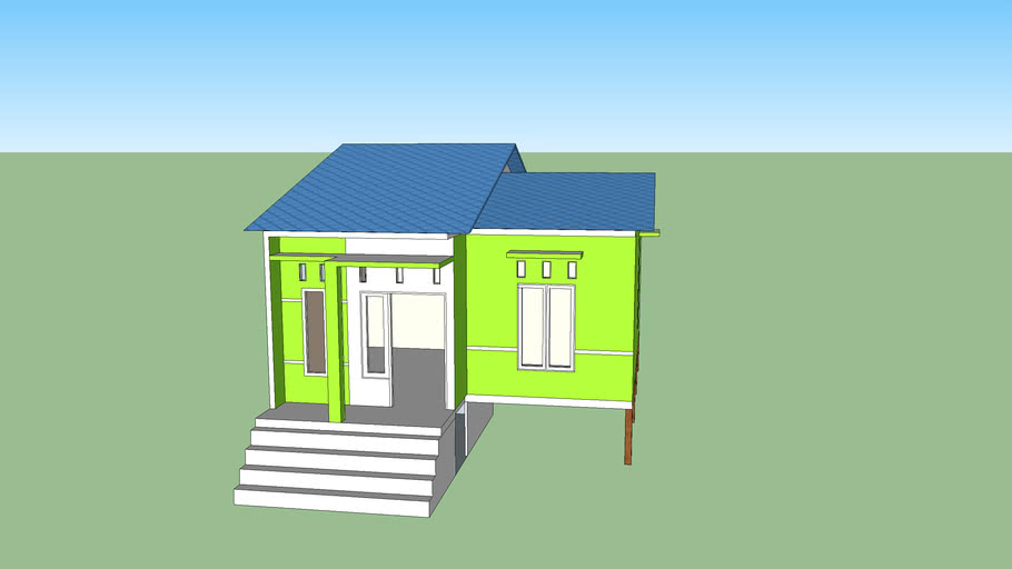 Hunian Minimalis | 3D Warehouse