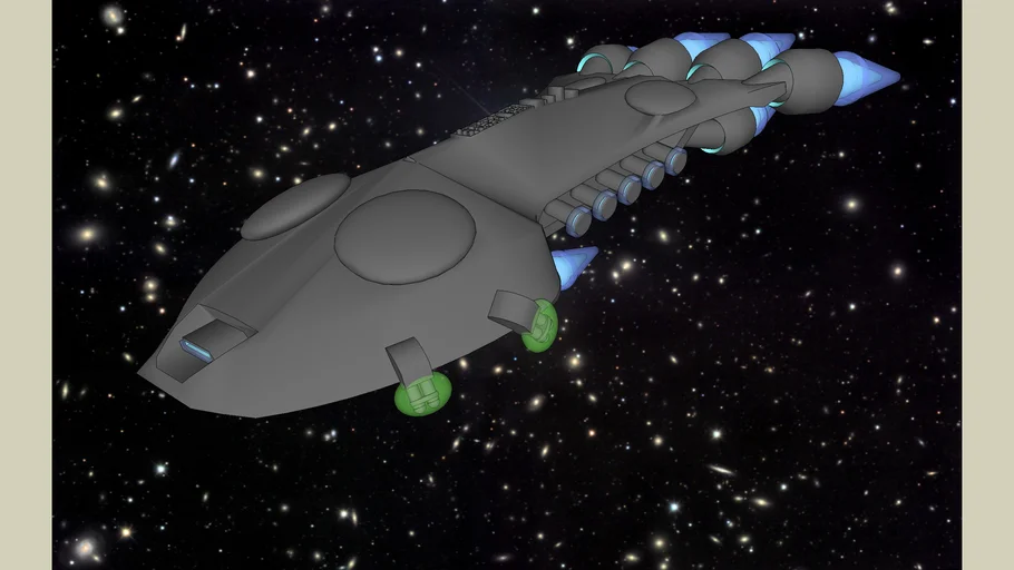 Ogame - Colony Ship | 3D Warehouse