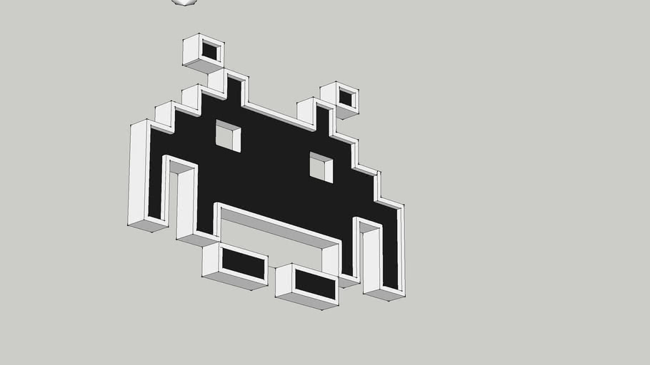 Space invaders | 3D Warehouse