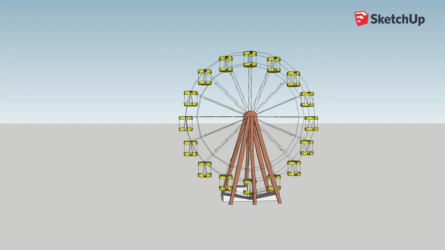 Grande roue TPE | 3D Warehouse