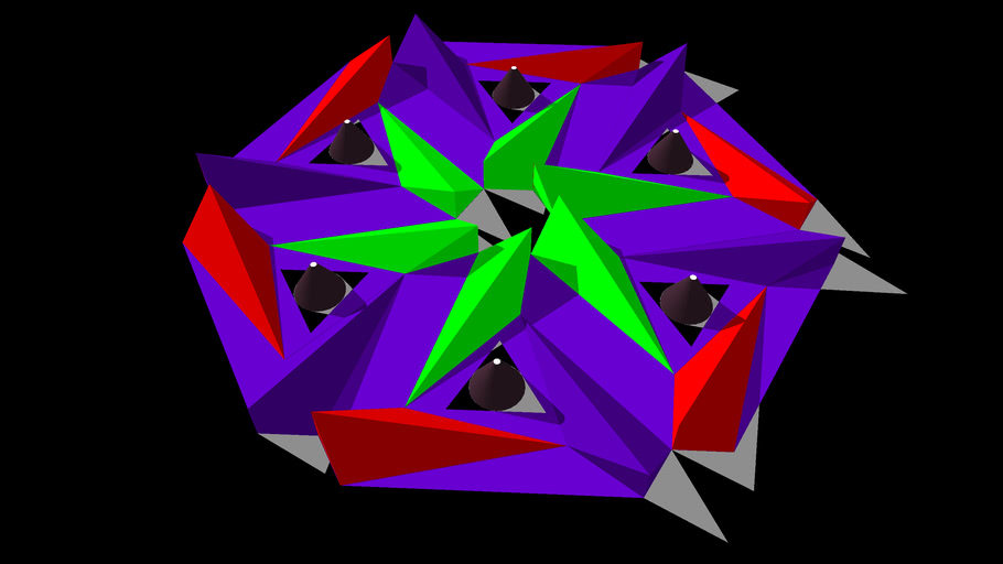 Pin-wheel Abstracted | 3D Warehouse