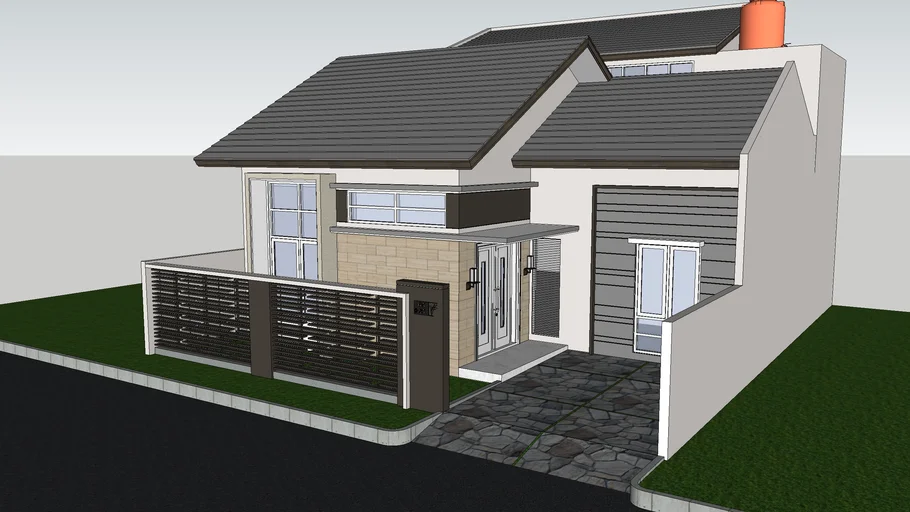 Rumah minimalis | 3D Warehouse