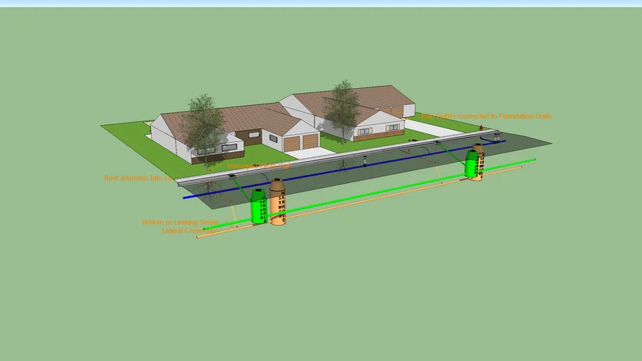 Utilities Schematic | 3D Warehouse