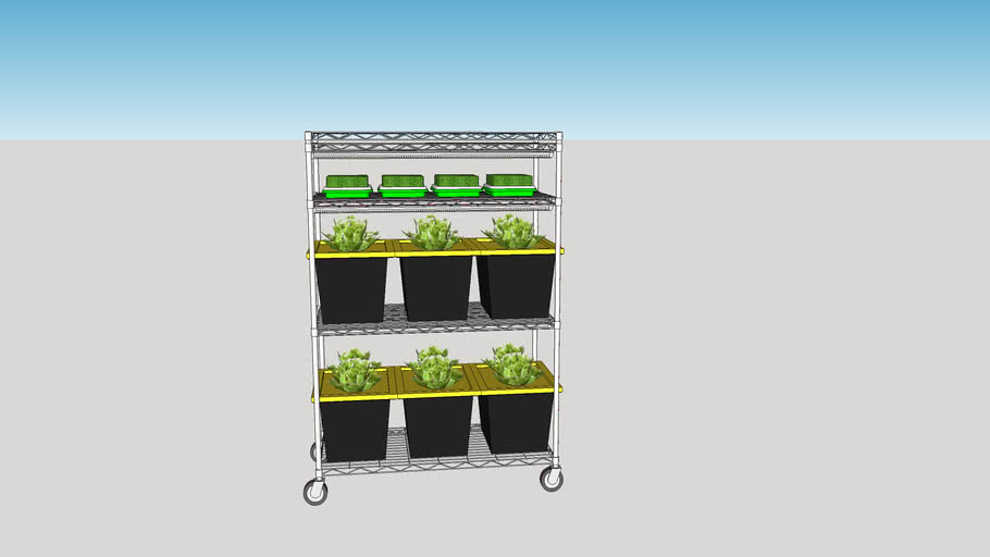 Hydroponic Setup 2 | 3D Warehouse