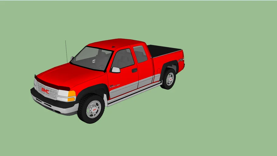 2002 GMC Sierra 2500 HD | 3D Warehouse